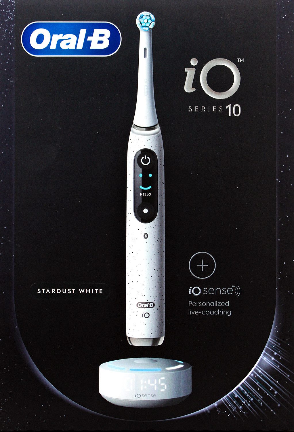 Braun Elektrische Zahnbürste Braun Oral-B iO Series 10 elektr. Zahnbürste Stardust White ...