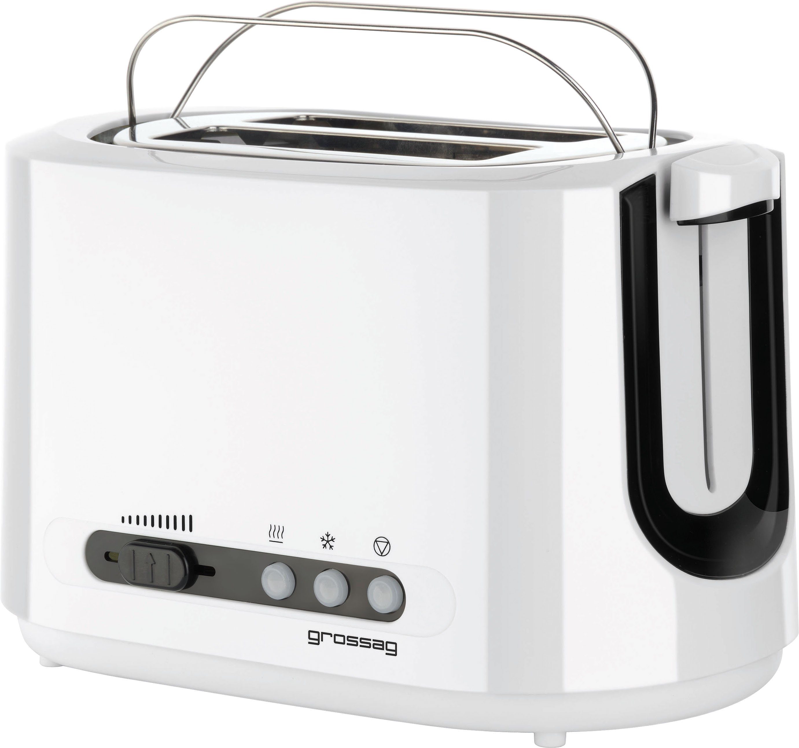 grossag Toaster TA 70.00, 2 kurze Schlitze, 850 W