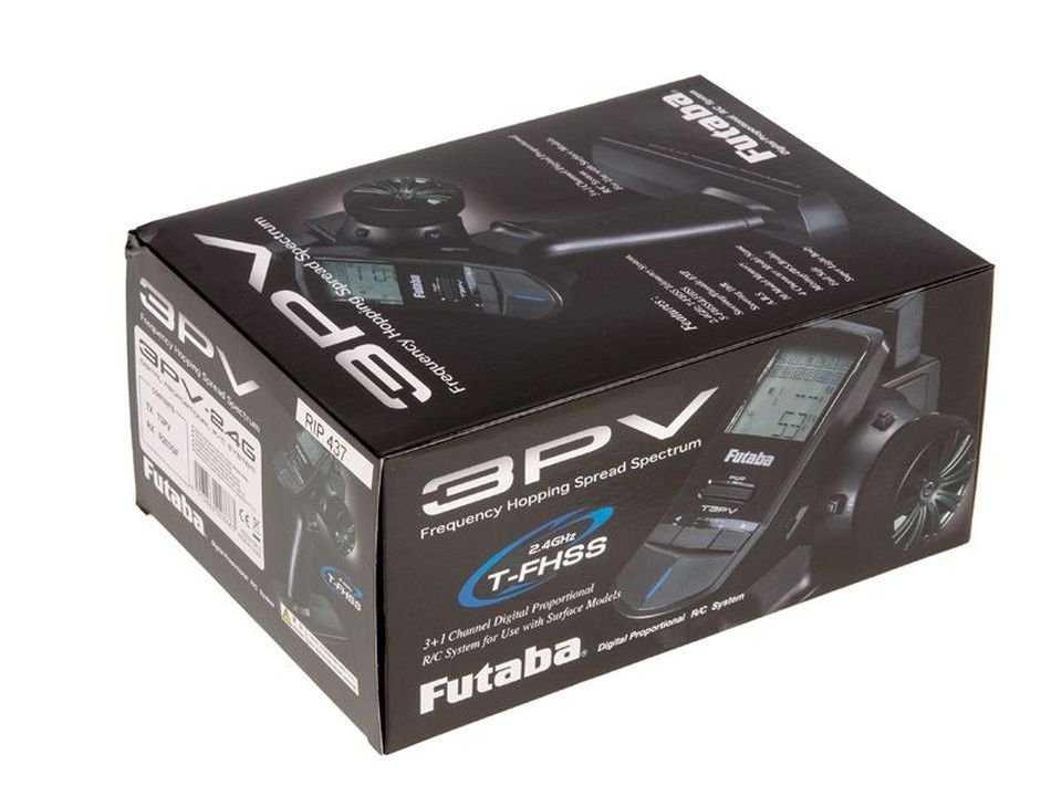 Futaba Futaba 3PV Sender 3-Kanal # Combo (2.4GHz / R203GF) RC-Fernsteuerung