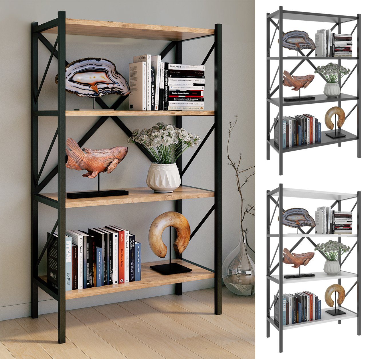 Holz-Metall Standregale online kaufen | OTTO