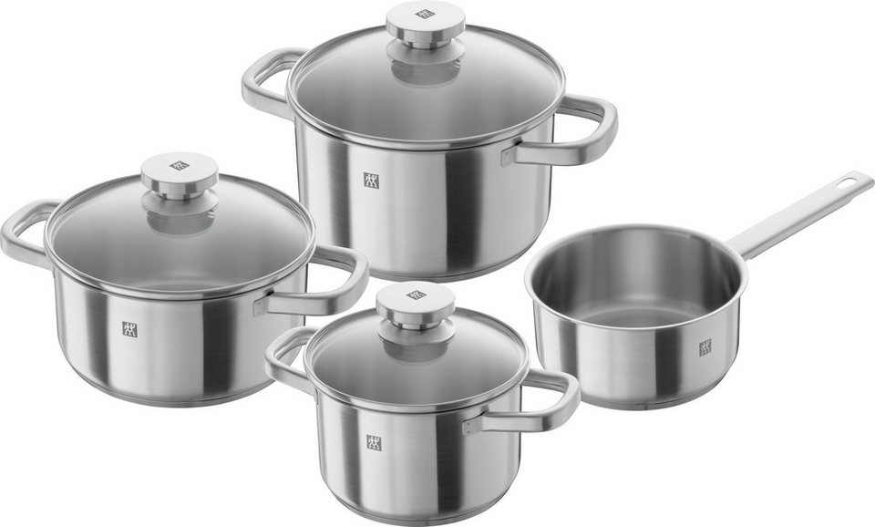Zwilling Topf Set Joy Edelstahl 1810 Set 4 Tlg Je 1 Kochtopf Ø 16
