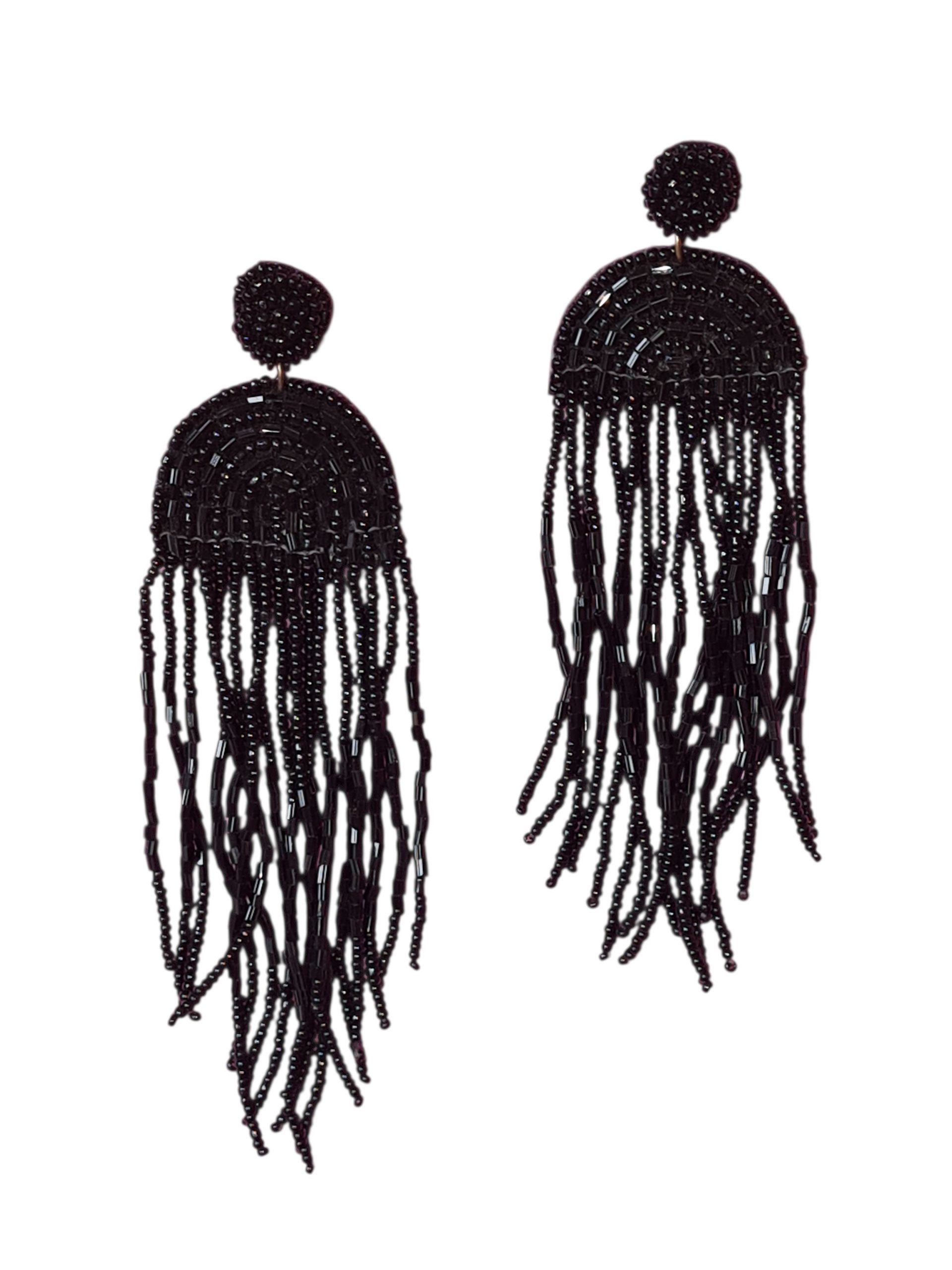 PfauGermany Paar Ohrhänger Cyanea Hanging Beads