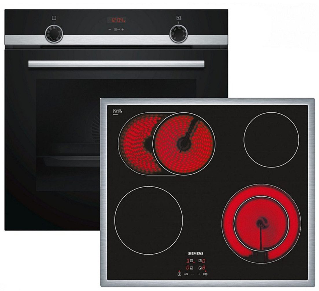 Siemens Backofen Set Siemens Autark Backofen Umluft Kochfeld 60cm