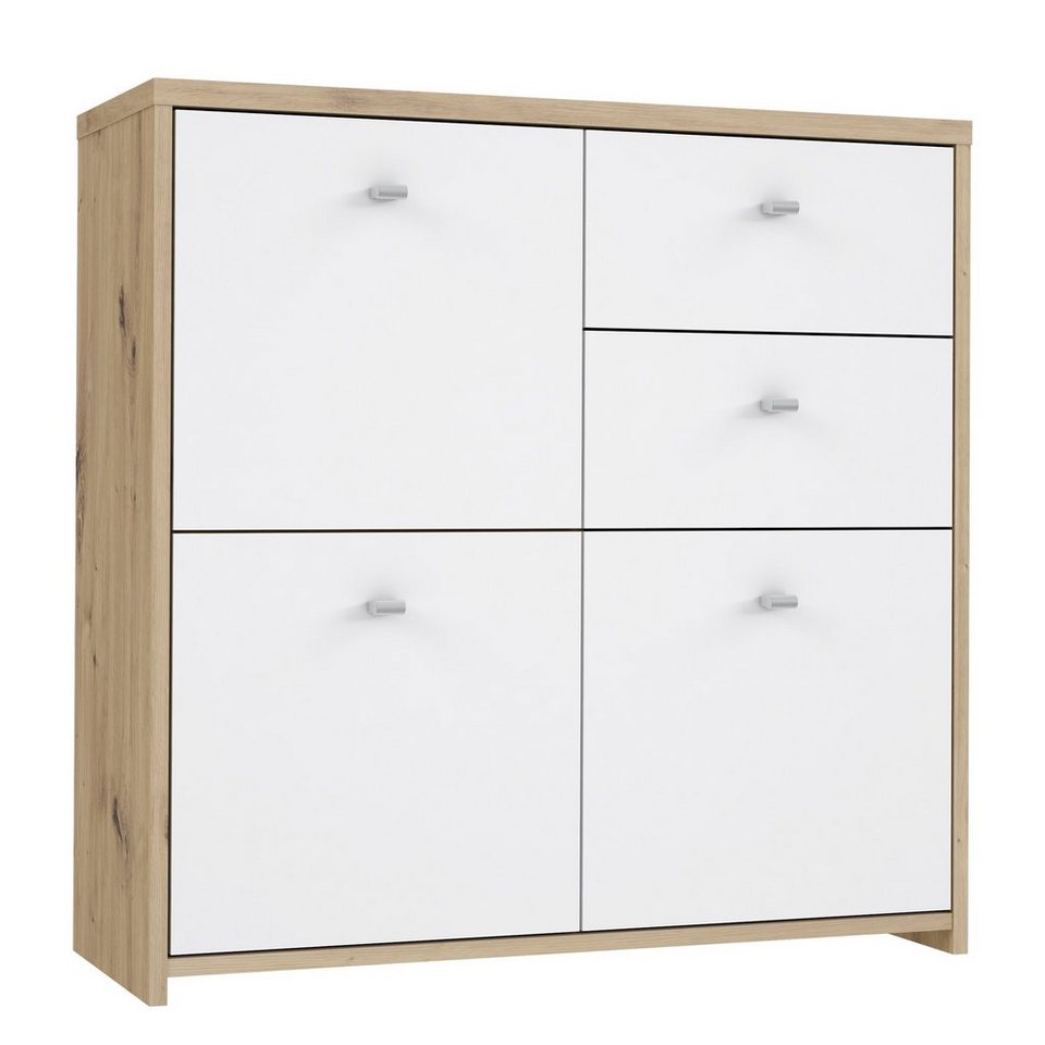 Newroom Kommode Lana Kommode Artisan Eiche Skandi Modern Sideboard