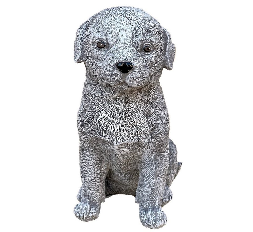 Stone And Style Gartenfigur Steinfigur Retriever Welpe