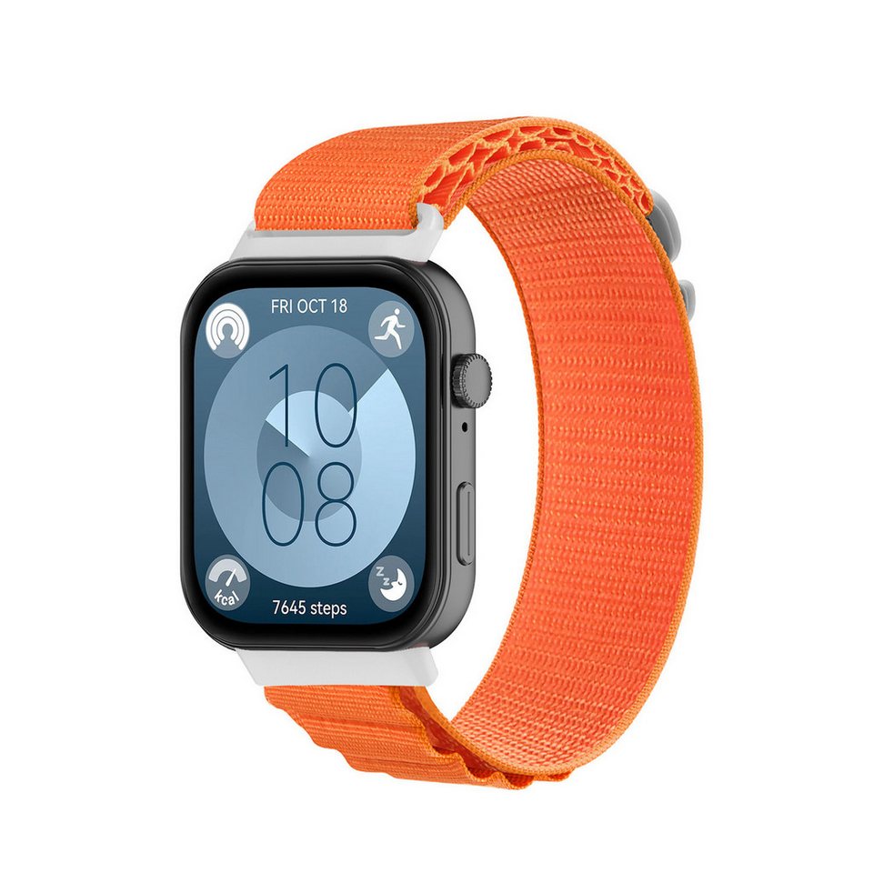 Wigento Smartwatch Armband Für Huawei Watch Fit 3 Elastisches Sport