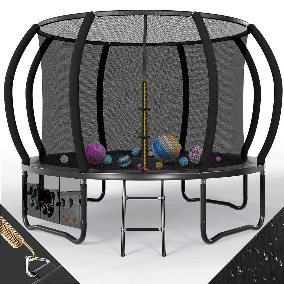 Gunji Gartentrampolin Trampolin Ø228305cmkindertrampolin Gewicht 150