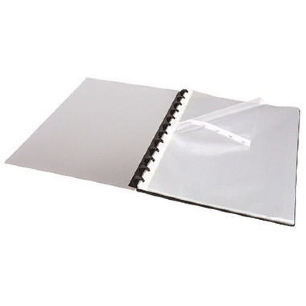 OXFORD Prospekthülle Prospekthüllen Manage Me Vario-Zipp 100551995 A4, Klarsichthülle, Aktenhülle