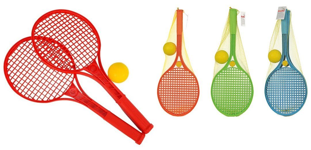 Softball Softball Tennis Set - 2 Schläger und Ball