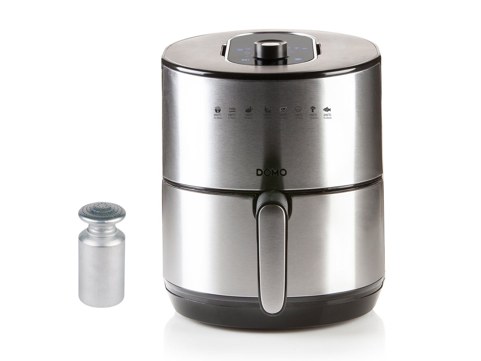 Domo Heißluftfritteuse 1500 W Große Xxl 4 Ltr Fritteuse Pommes