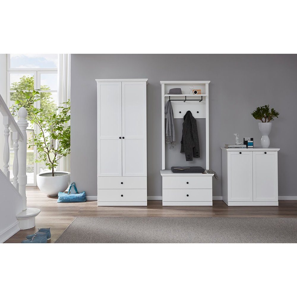 Trendteam Garderoben Set Baxter Komplett Set Set Mit Schrank Paneel