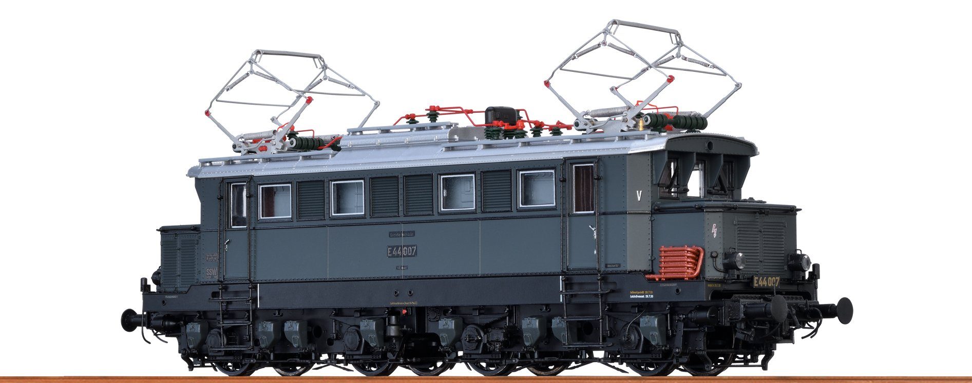 Brawa Elektrolokomotive BRAWA 43400 Spur H0 E-Lok E44 DRG, II, DC An ...