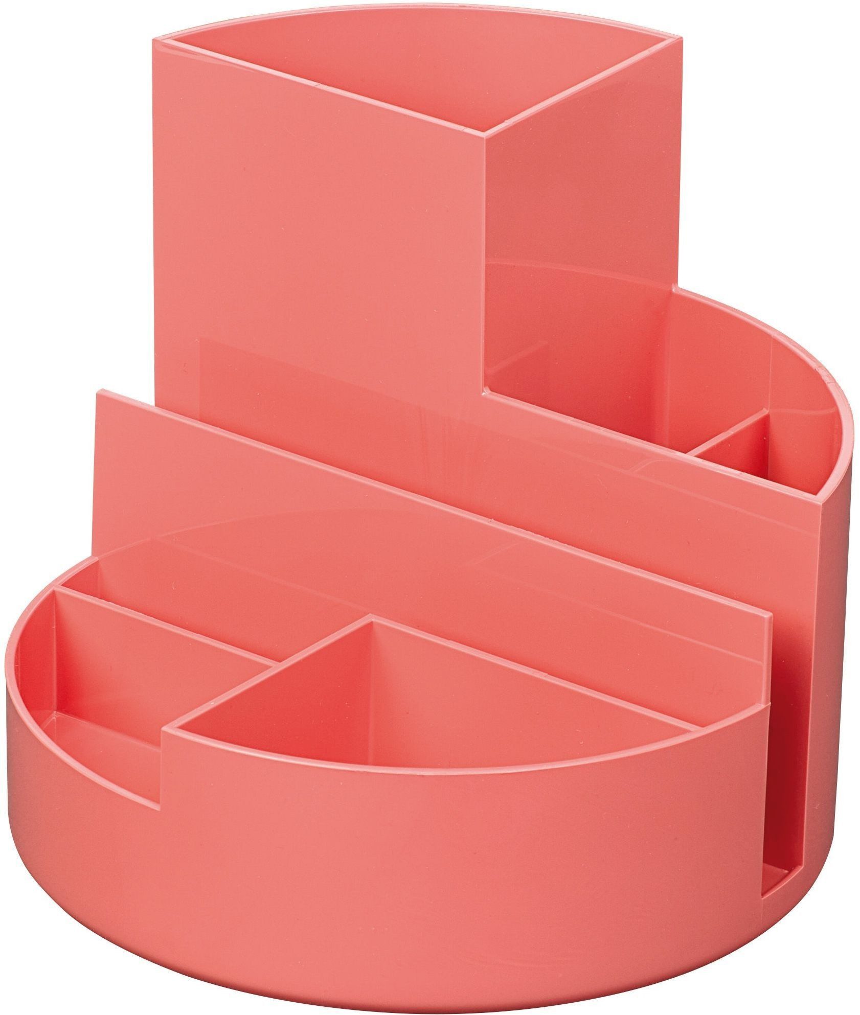 MAUL Tischaufsatz Rundbox Durchmesser 14cm Höhe 12,5cm glasklar