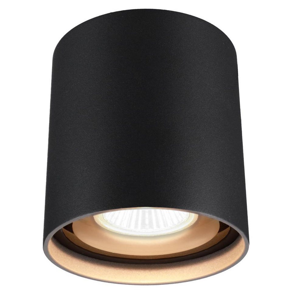 Click Licht Deckenleuchte Deckenleuchte In Graphit Gu10 Ip54 Rund
