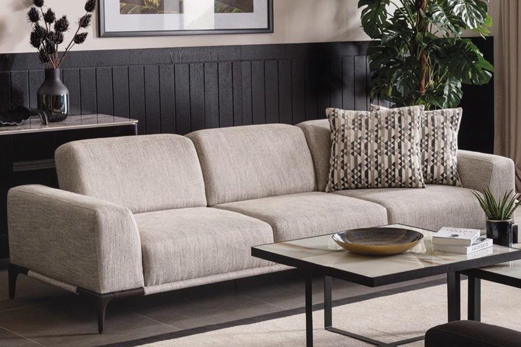 JVmoebel Sofa, Wohnzimmer Sofa 4 Sitzer Design Stil Möbel Moderne Sofas ...