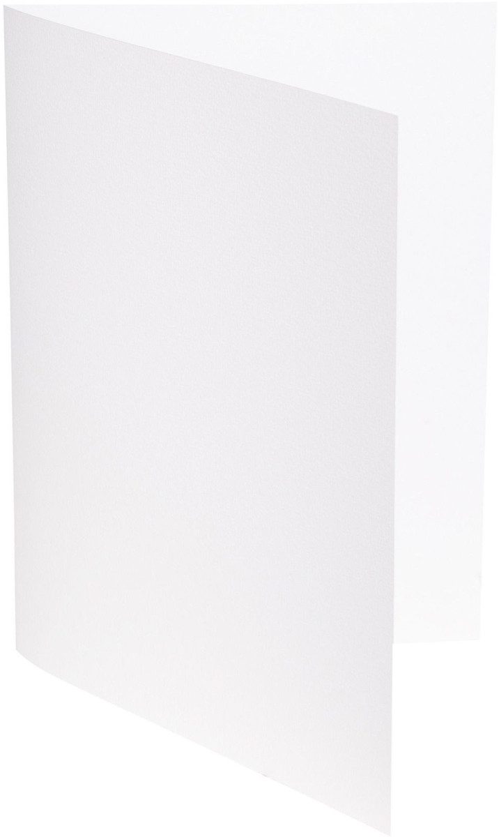 Designpapier Doppelkarte A4 210g/qm VE=25 Stück extraweiß