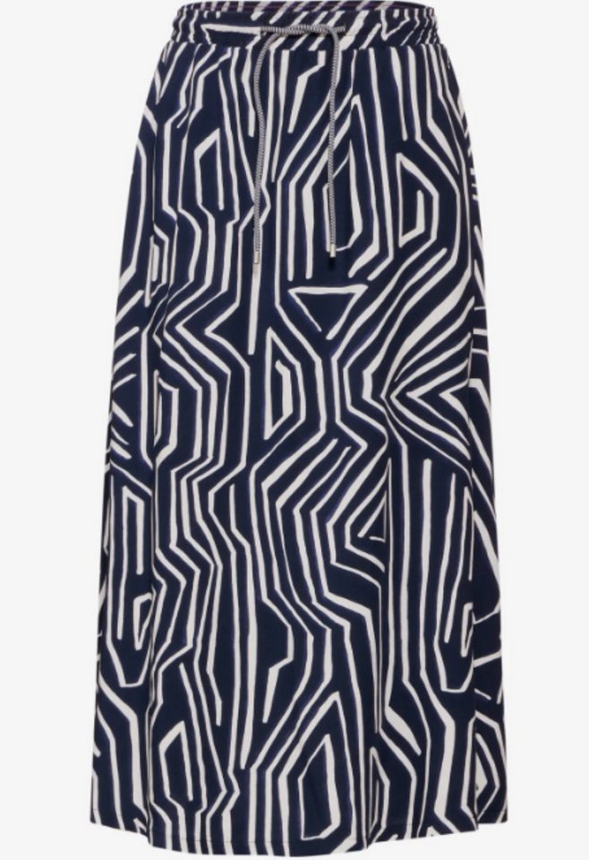 Cecil Maxirock Viskose Maxirock Rock Maxi Skirt Aop