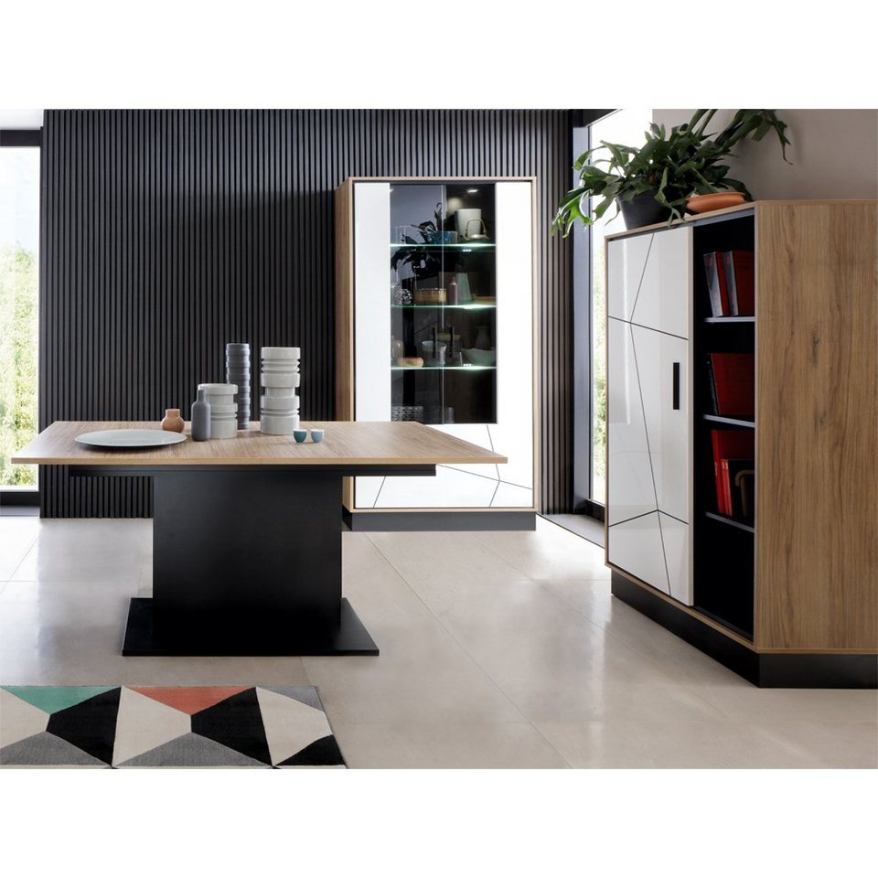 Lomadox Esszimmer Set Bristol 129 Spar Set 3 St Catania Eiche Nb