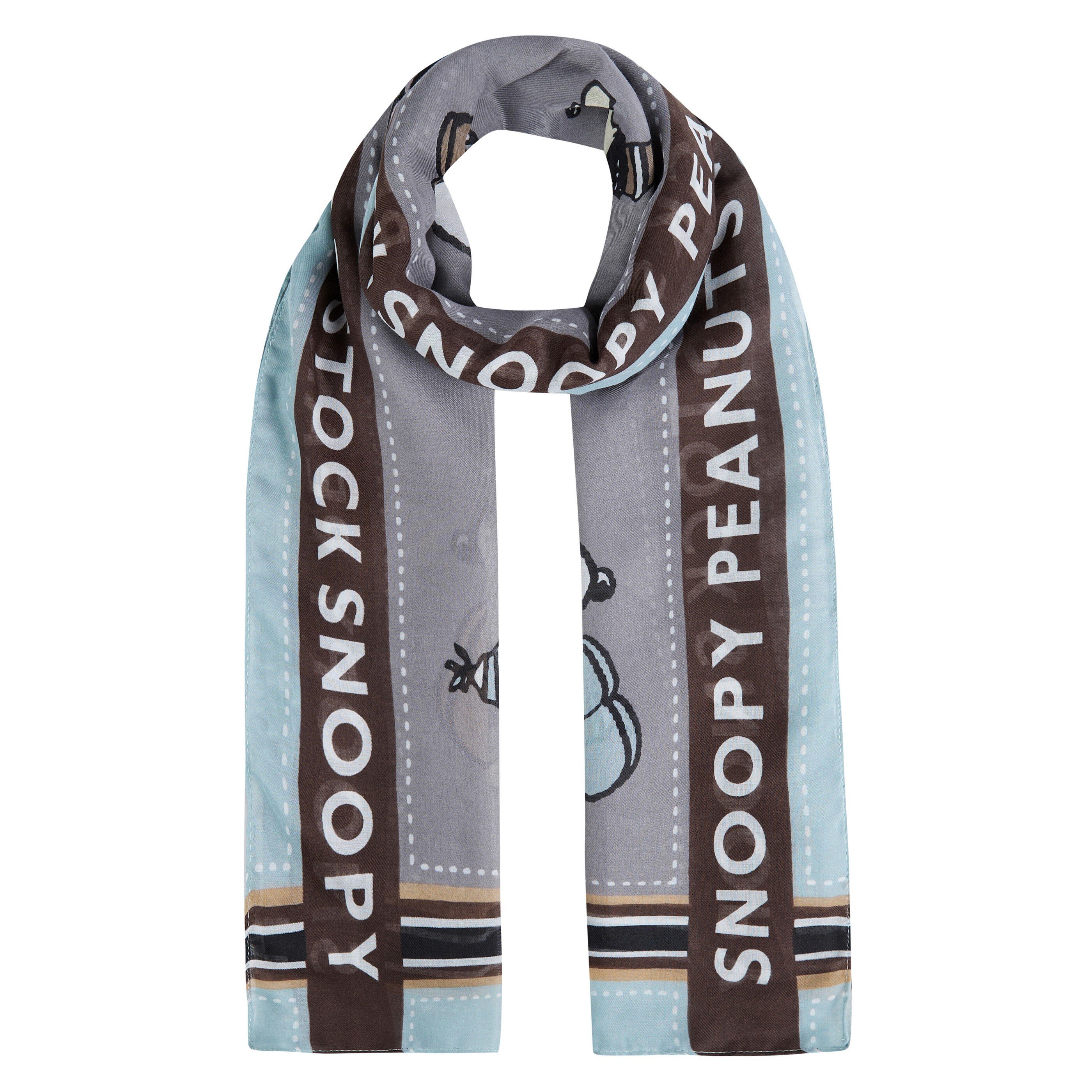 Codello Modeschal PEANUTS, Leicht und fein transparent, Größe: 100 x 180 cm