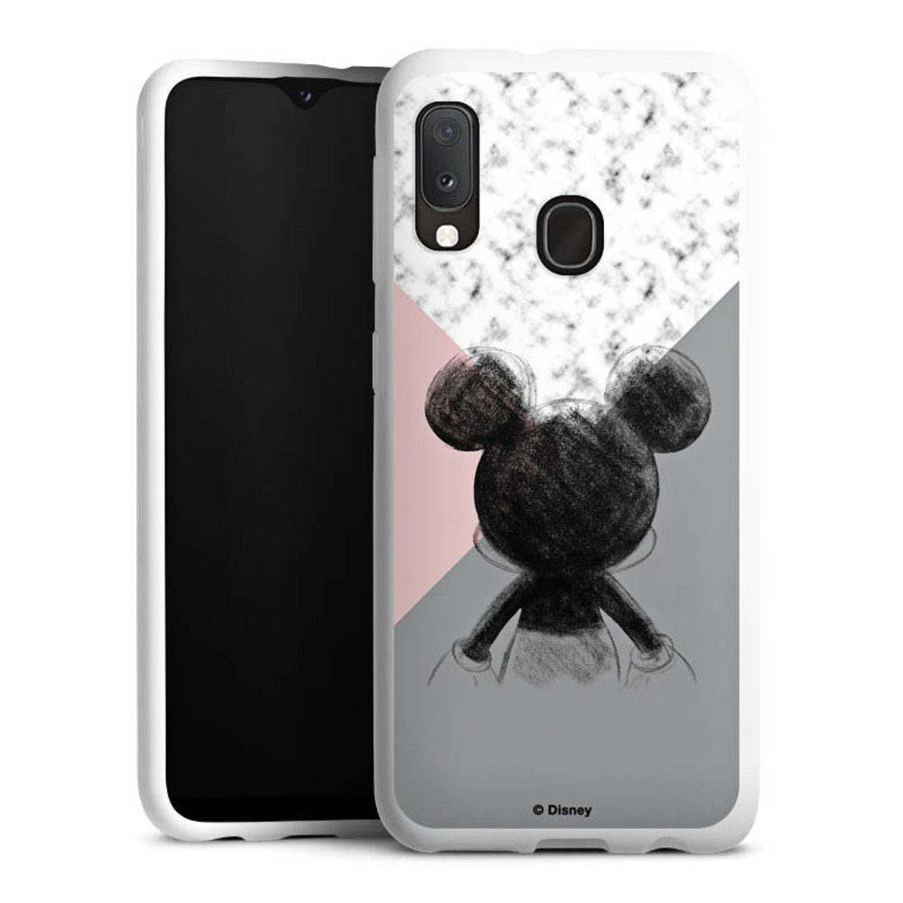 Deindesign Handyhülle Mickey Mouse Scribble Samsung Galaxy A20e