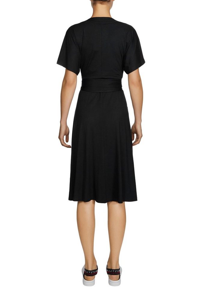 Tommy Hilfiger Curve Blusenkleid Crv Regular Midi Wrap Dress Ss In