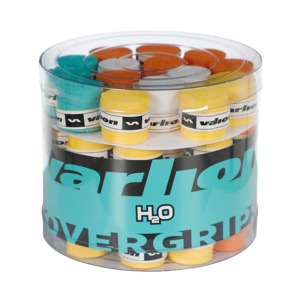 Varlion Griffband Overgrip H20 60 Stück Multicolor, Tennisschläger-Band