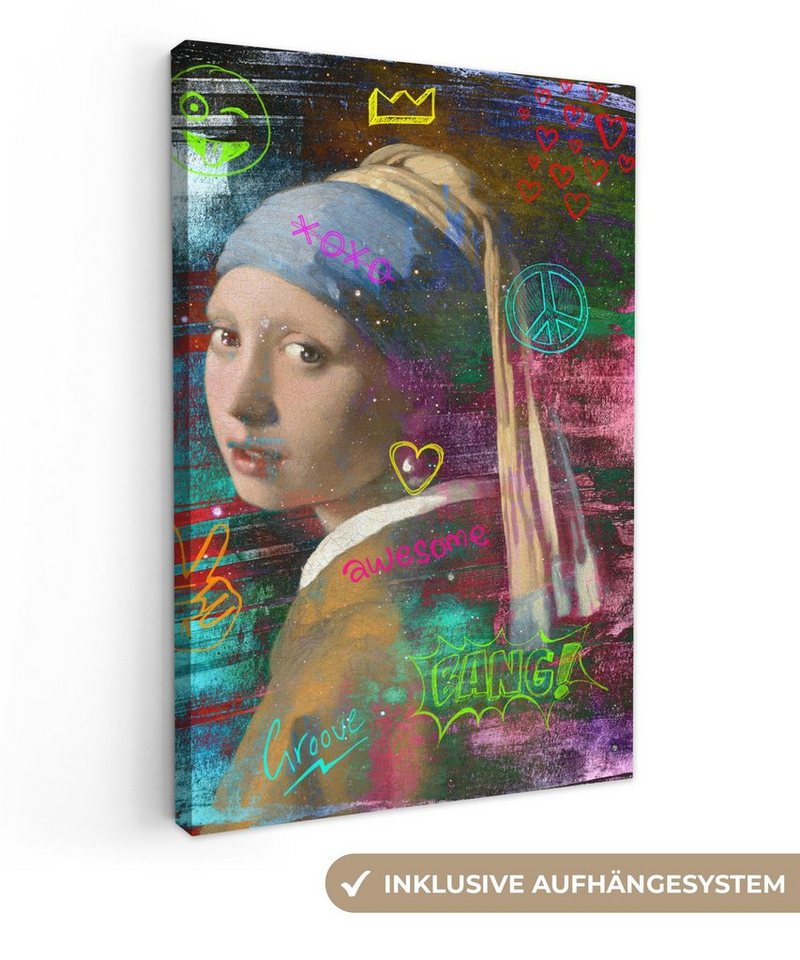Onemillioncanvasses® Gemälde Das Mädchen Mit Dem Perlenohrring