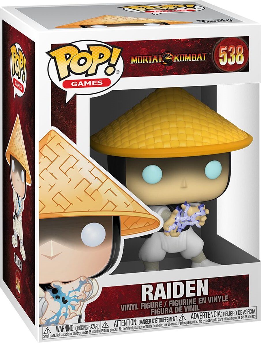 Funko Spielfigur Mortal Kombat - Raiden 538 Pop!, Spielzeugfigur