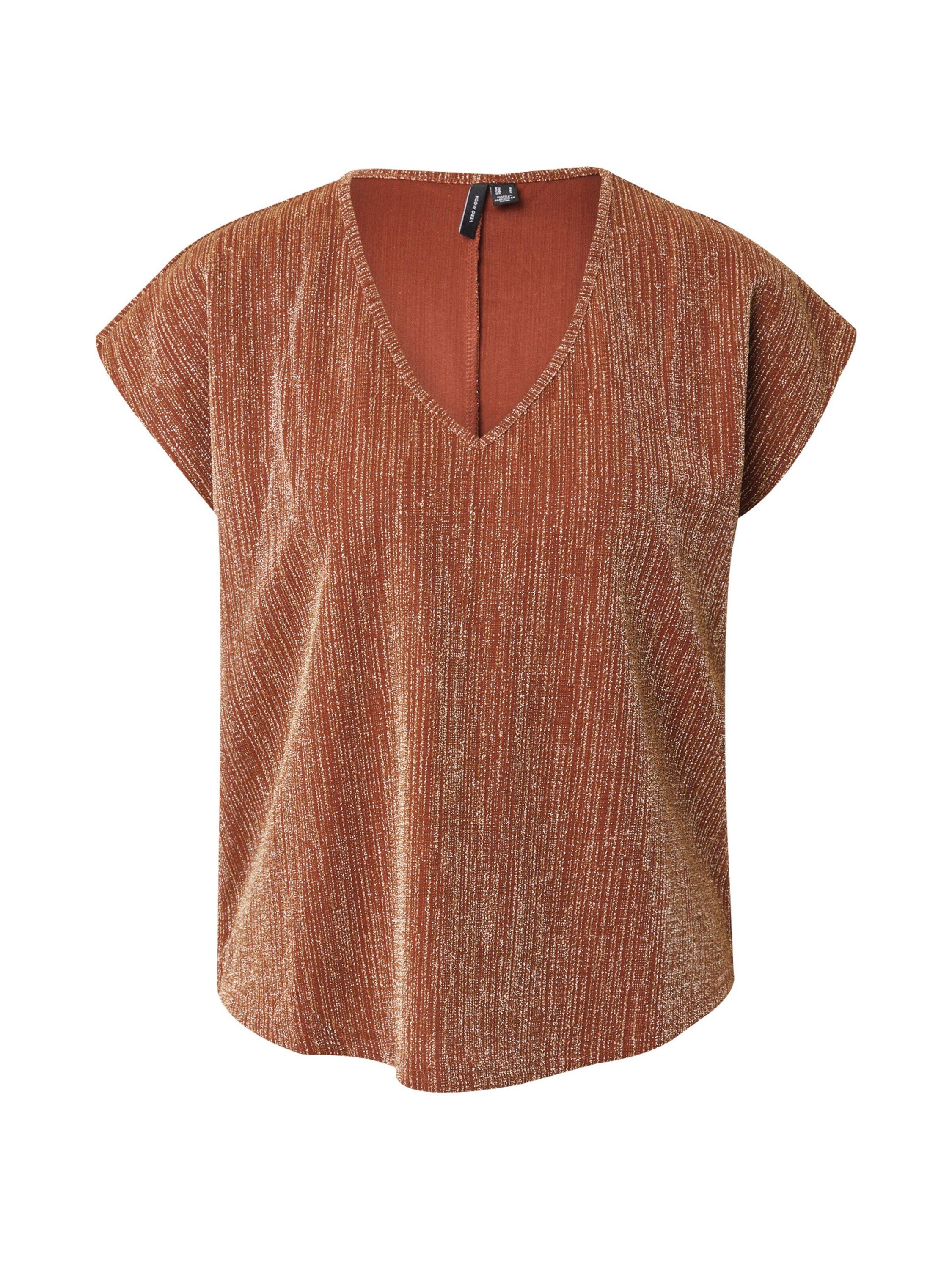 Vero Moda Kurzarmbluse ELMA (1-tlg) Plain/ohne Details