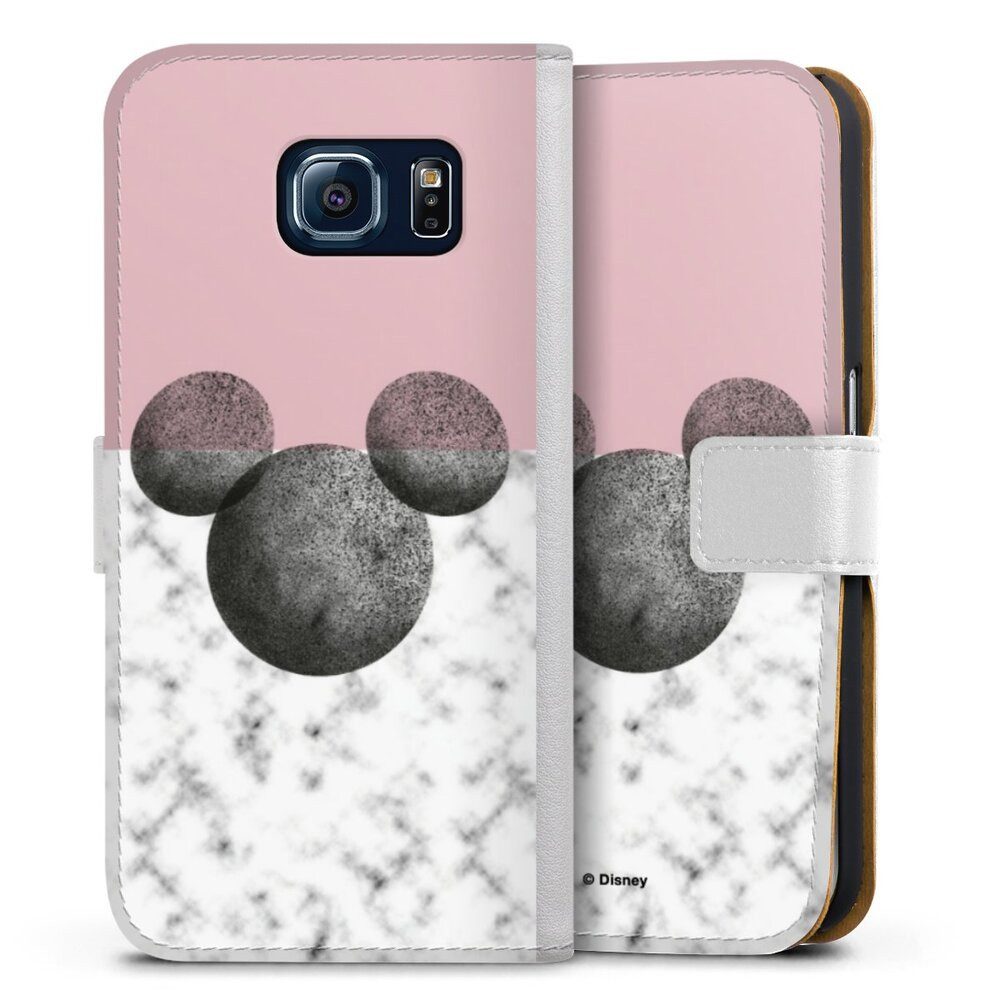 Deindesign Handyhülle Disney Marmor Minnie Mouse Mickey Mouse Marmor