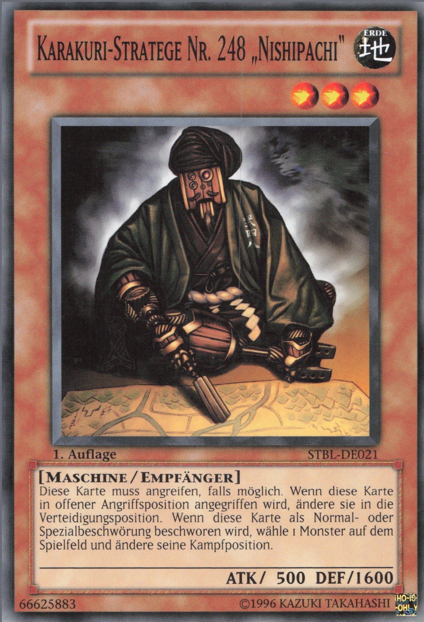 ReCollectibles Sammelkarte YuGiOh Karte Karakuri-Stratege Nr. 248 "Nishipachi" deutsch, Yu-Gi-Oh ...