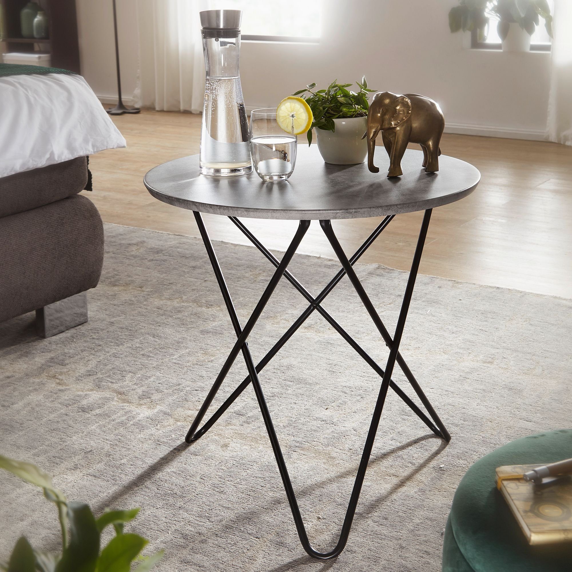 Runde Betonoptik Beistelltische online kaufen | OTTO