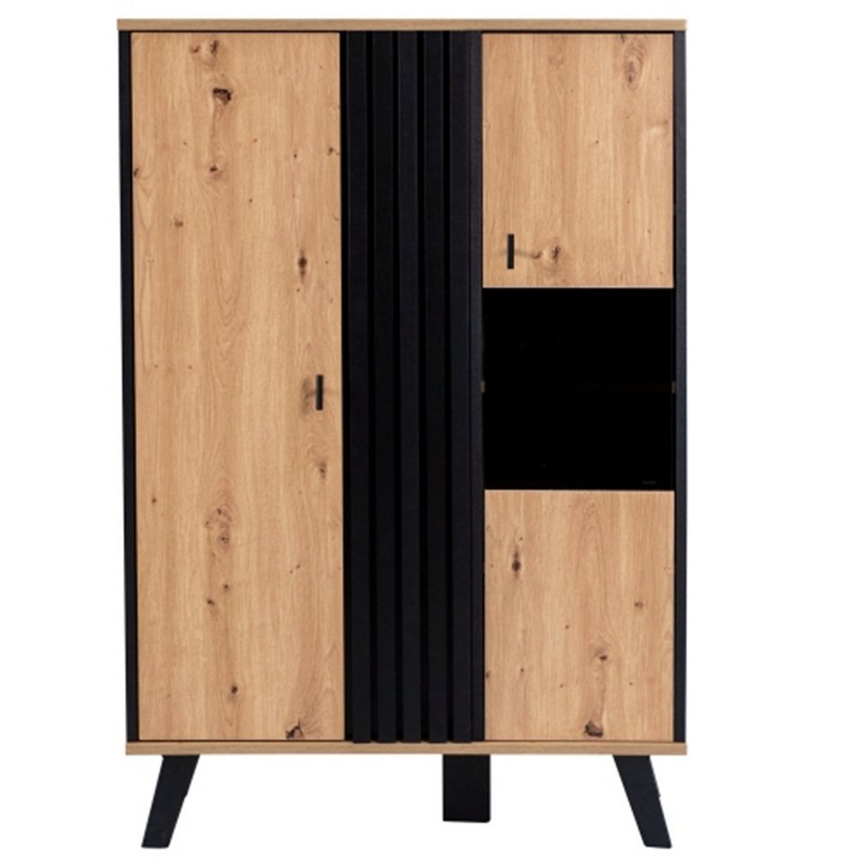 Xdeer Sideboard Beistellschränke Sideboard Vitrinen Mit Glas Und Led