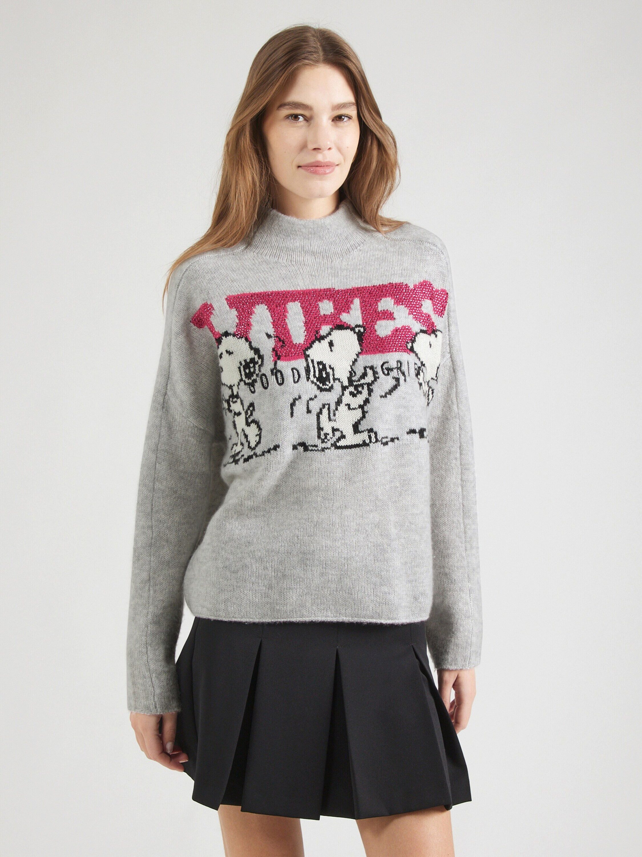 Frogbox Strickpullover Snoopy Vibes 1 Tlg Plainohne Details