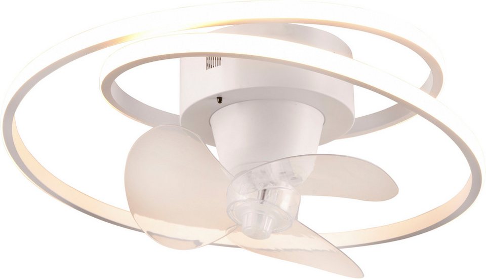 Trio Leuchten Led Deckenleuchte Umea Deckenventilator Mit Beleuchtung
