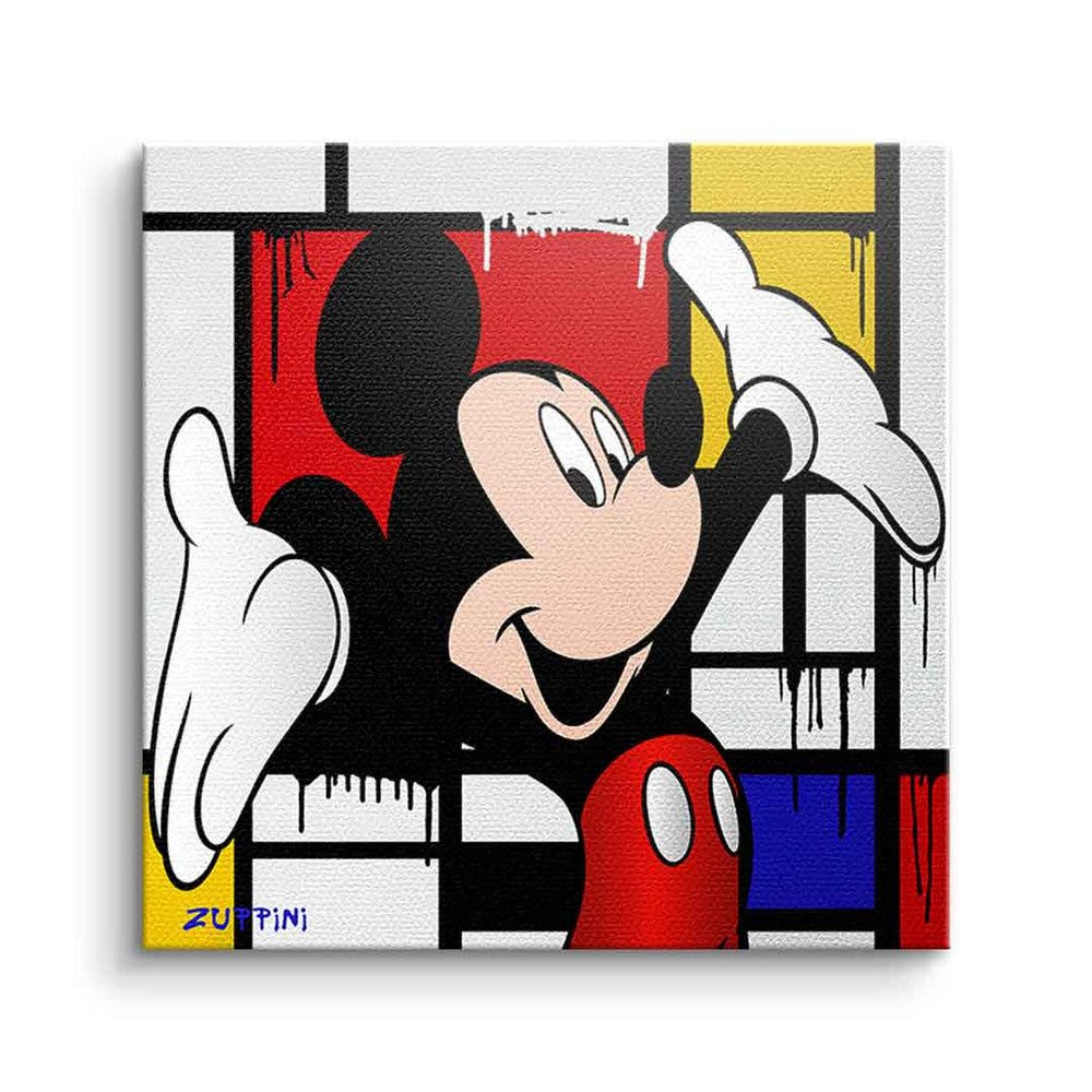 Dotcomcanvas® Leinwandbild Proud Mickey 2 Leinwandbild Proud Mickey