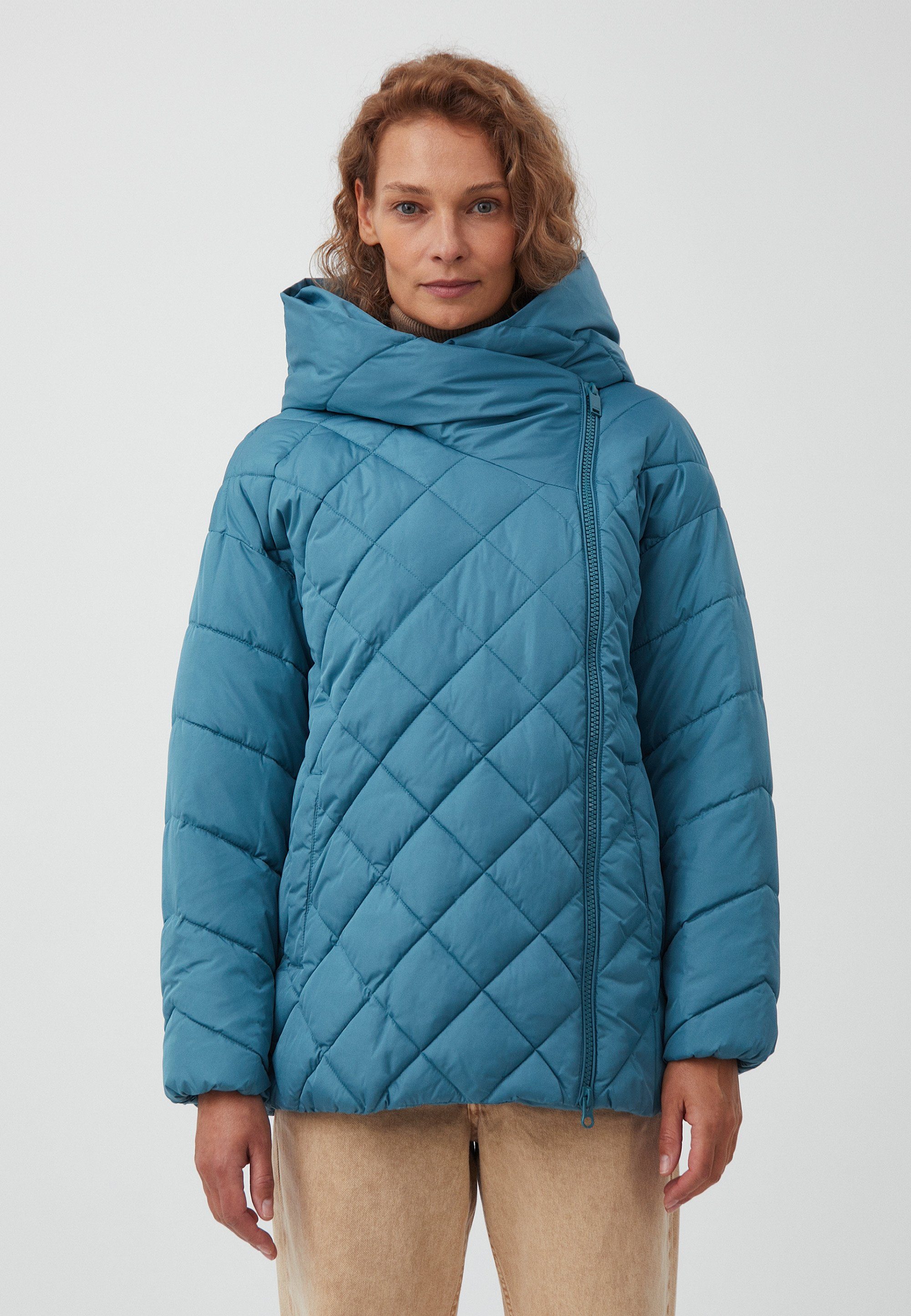 Finn Flare Steppjacke Mit Kapuze Aus Robustem Und Wasserabweisendem
