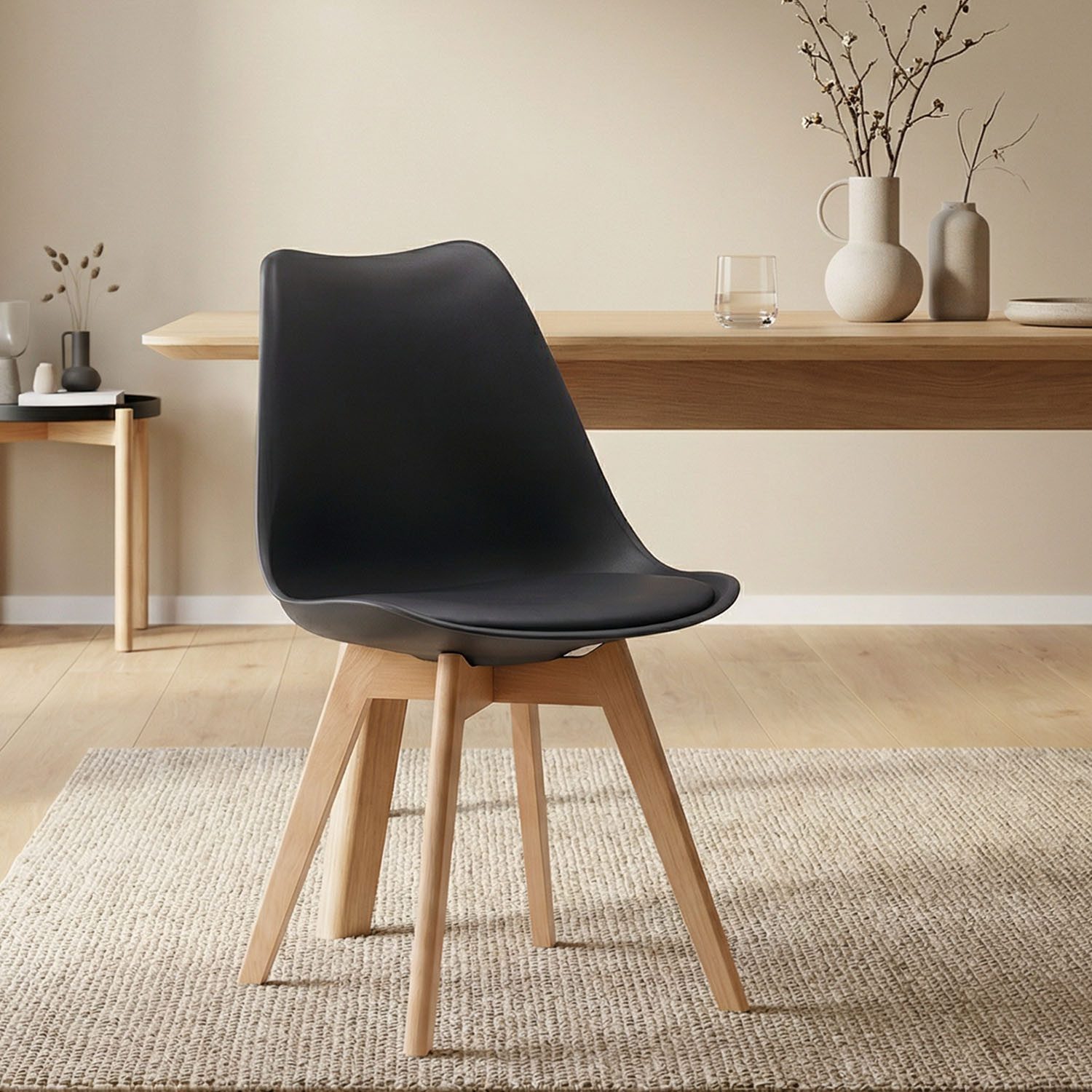 Homestyle4u Küchenstuhl Esszimmerstuhl Esstisch Küche Esszimmer Weiß ...