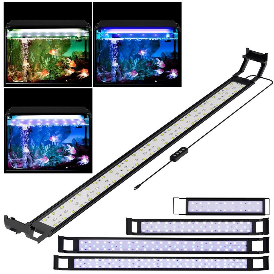 Clanmacy Led Aquariumleuchte Led Aquarium Beleuchtung Wasserfest 35