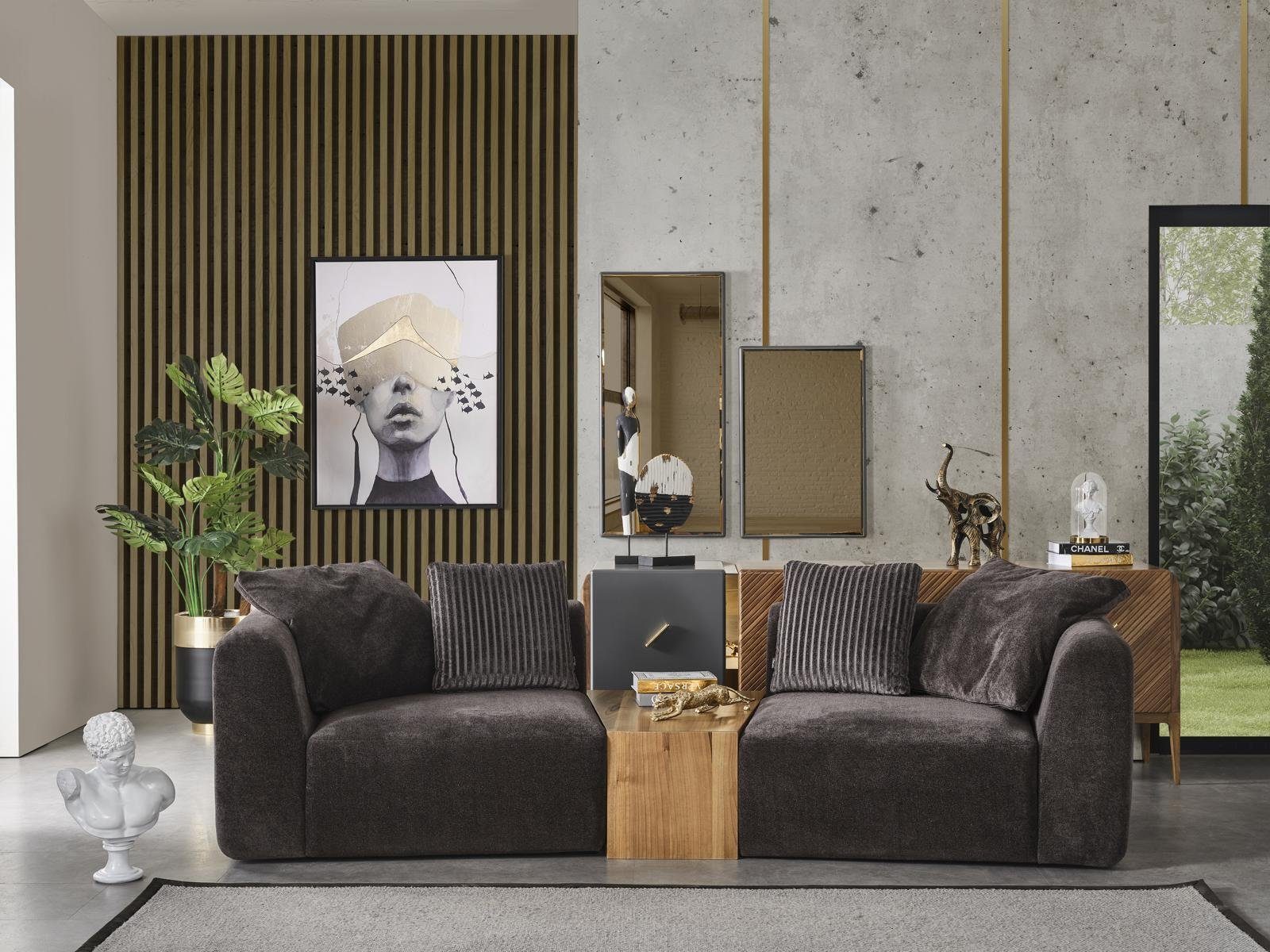 Jvmoebel Sofa Viersitzer Sofa 4 Sitzer Sofas Modern Design Stoff