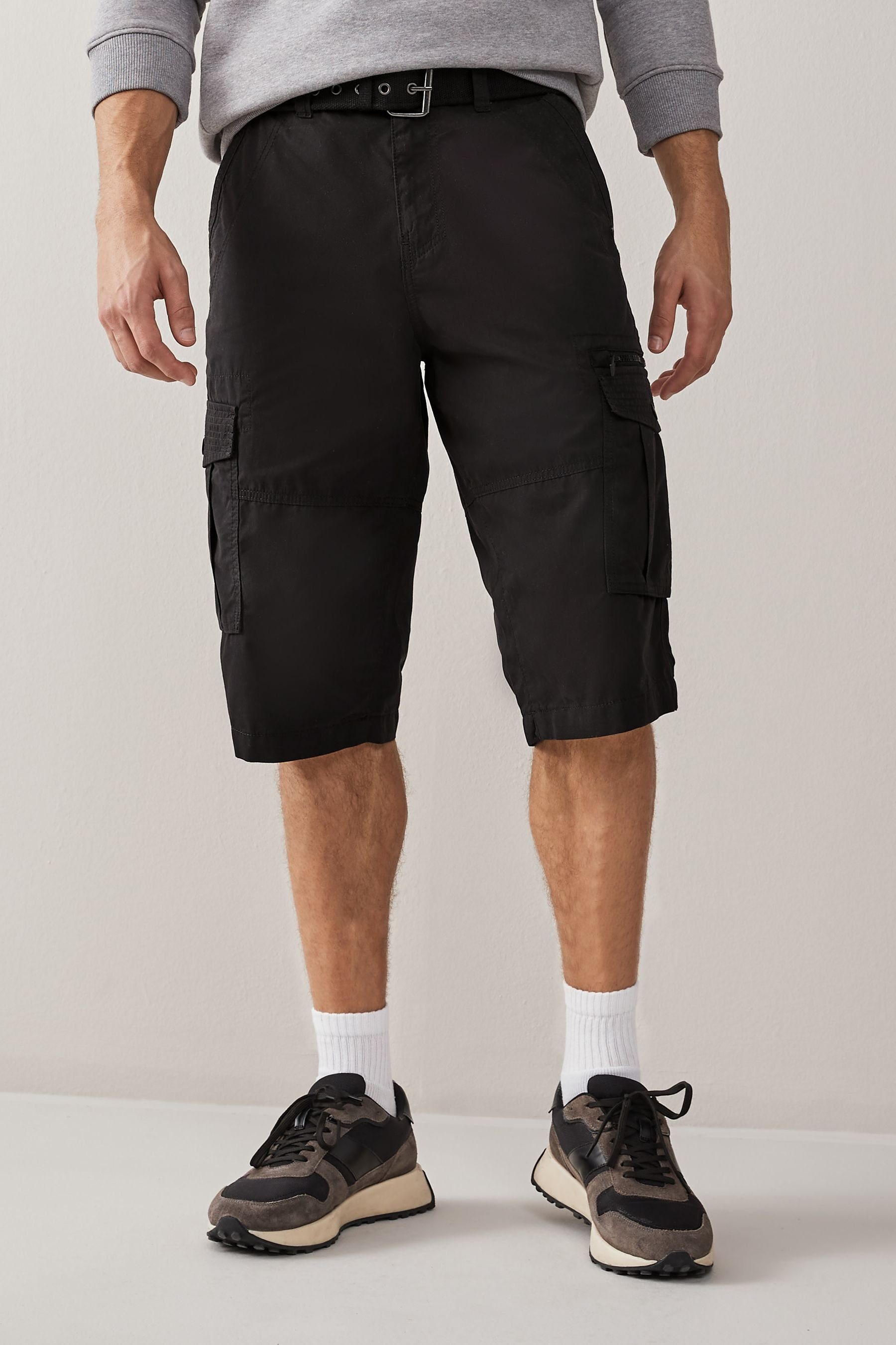 Next Cargoshorts Cargoshorts aus Baumwolle und Polyamid (2-tlg)