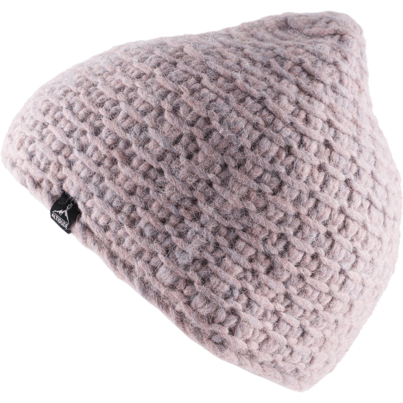 ALTIDUDE Beanie Winter Mütze Nest Grob Strickmütze Unisex Beanie Alpaca ...