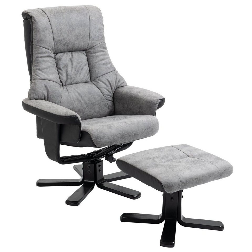 Homcom Relaxsessel Tv Sessel Mit Liegefunktion Polstersessel 2 St