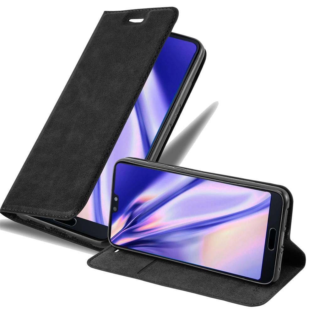 Cadorabo Handyhülle Book Invis Magnet Huawei P20 Klappbare Handy