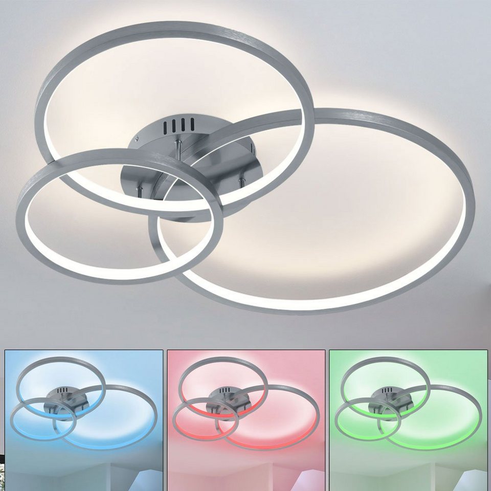 Etc Shop Smarte Led Leuchte Led Leuchtmittel Fest Verbaut Kaltweiß