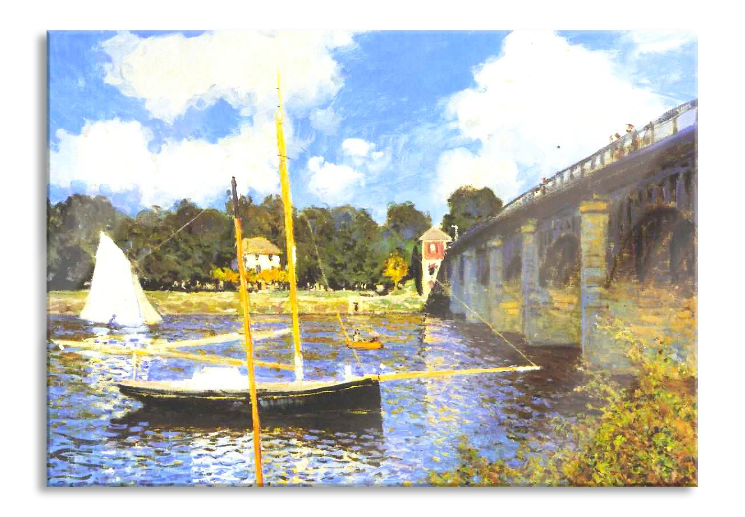 Pixxprint Glasbild Claude Monet Kathedrale Von Rouen Iii Claude