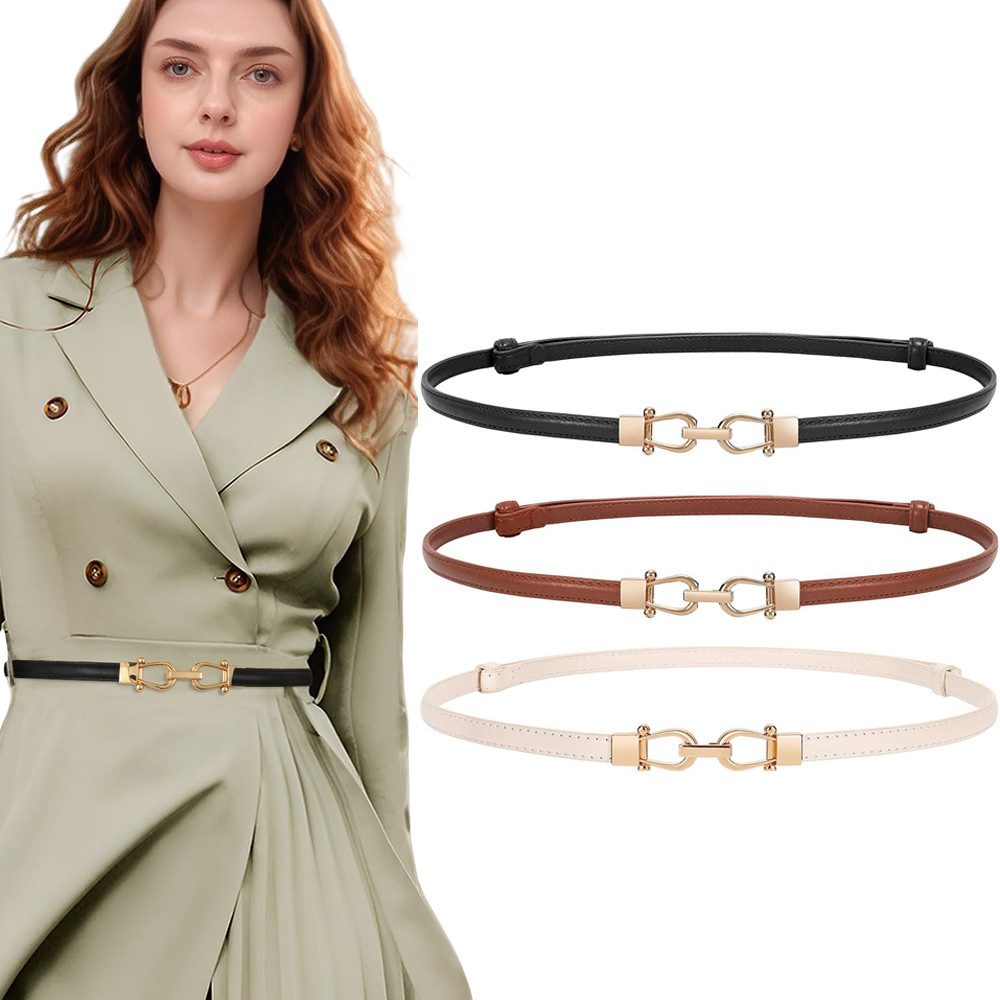 Bextsrack Hüftgürtel Damen Gürtel Dehnbar Retro Haken Gürtel ...