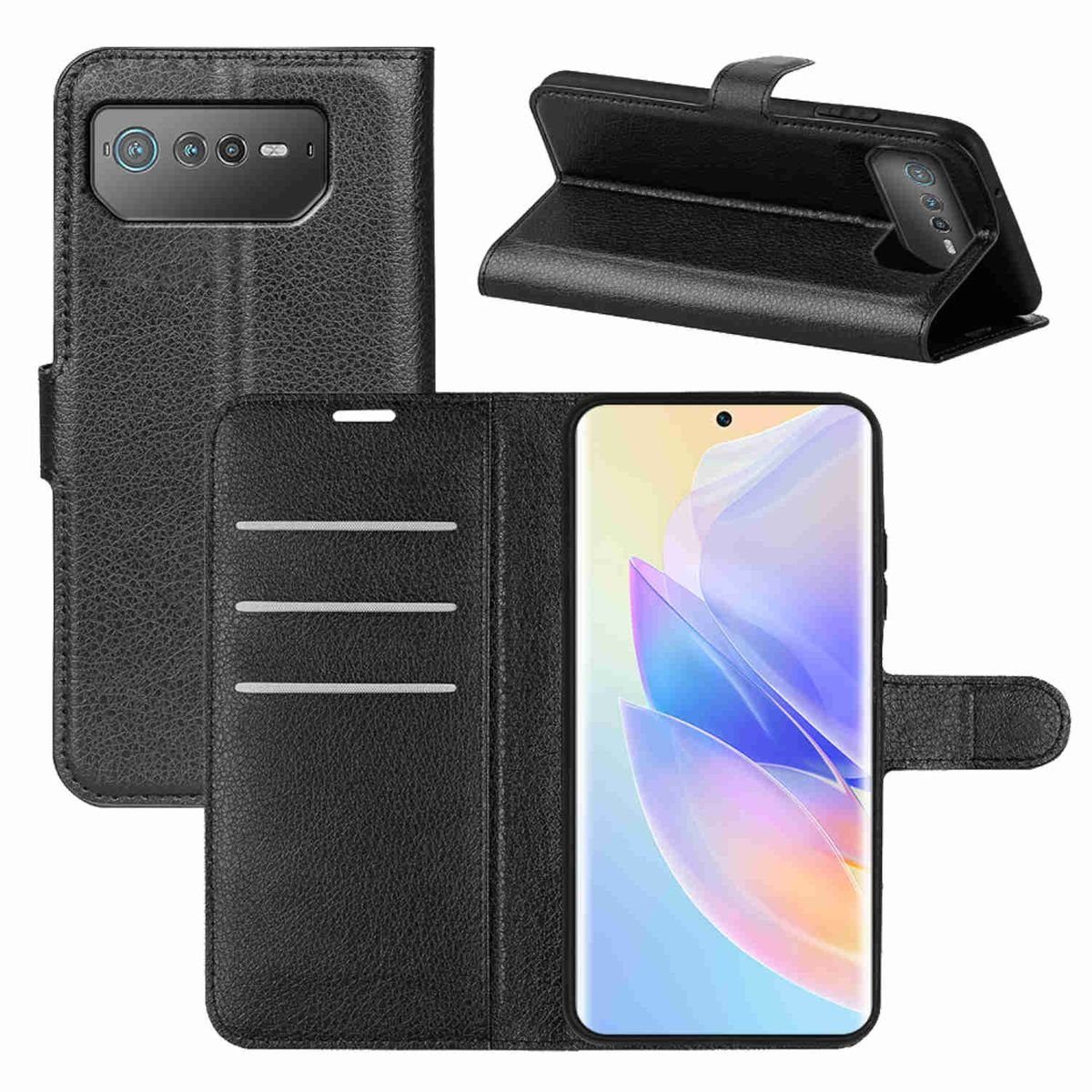 Wigento Handyhülle Für Asus Rog Phone 6 6 Pro Handy Tasche Wallet
