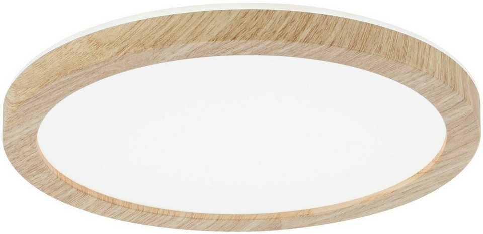 Paulmann Led Panel Atria Shine 112w 4000k 190mm Eiche Kunststoff Ip44