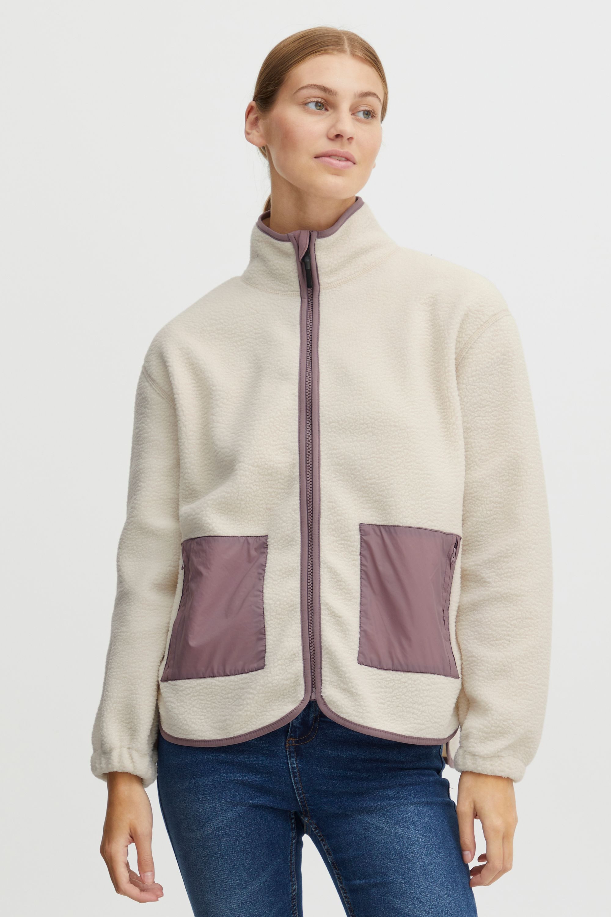 OXMO Fleecejacke OXPiper Modische Jacke